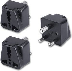 MX UNIVERSAL CONVERSION PLUG 3 PIN (5 AMP) 250~ FOR IND,SA 3008 _PACKOF ...