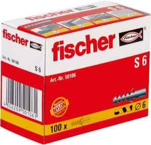 Fischer Expansion Plug S 6 Plug Pin Price in India - Buy Fischer ...