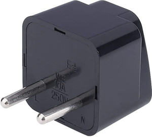 MX 3 PIN (Type-D) Universal Socket Plug Converts 5 Amps to 15 Amps ...