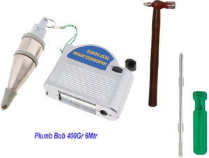Digital Craft Plumb Bob Setter, 400g 6Mtr,6Inch 2 In 1 Screw Driver ...