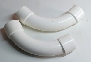 RRTraders UPVC Sweep Bend – Socket at Both Sides (SCH 80) (1 1/4 inch ...