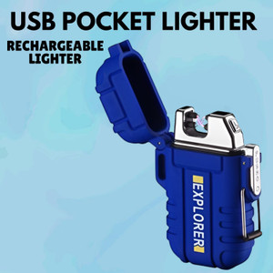 SACRO Explorer USB Cigaratte Lighter, Windproof Flameless ARC ...