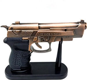 First Dot Antique Red Flame Metal Body Heavyweight Refillable Revolver ...