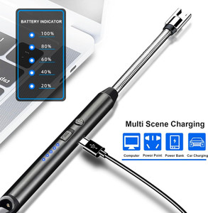 crockdile Eco-Friendly Windproof Electric Lighter with Safety Lock for ...