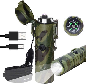 AirMount ™3 in 1 Waterproof Rechargeable Electric Lighter with ...