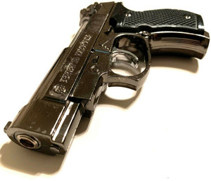 Ala Flame FIRST Mini Pistol Gun Lighter Beretta M92G Gun Shaped Jet ...