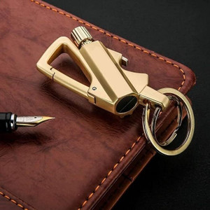WBD 3 in 1 Keychain Lighter Cigarette Flint Lighter + Keyring + Bottle ...