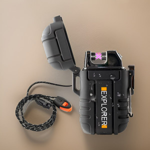 GUGGU A05_Explorer lighter Pocket-Sized Flameless Waterproof Military ...