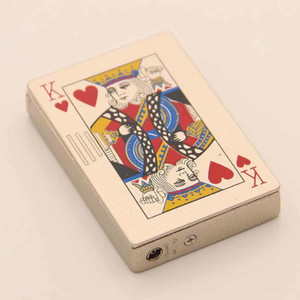 FITUP New Badshah Playing Card Style Cigarette Lighter Refillable ...