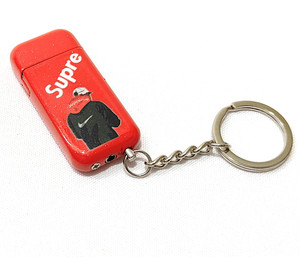 First Dot Premium Essential Refillable Windproof Supre Red keychain ...