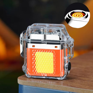 MOBIZAC Rechargeable Windproof Flameless Cigarette Lighter with COB ...