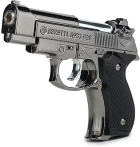 First Dot Real Look Gun Design Beretta Gun Shaped Pocket Size lighter ...