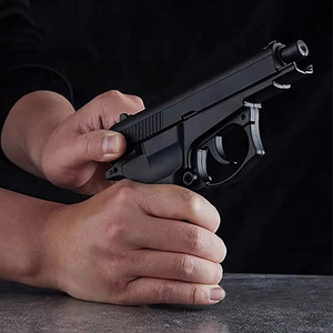 AirMount ™Z83 BZZ Black Gun Shaped Jet Flame Windproof Cigarette ...