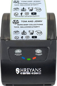 sestore Shreyans 58mm Label + Receipt Printer (2 in 1) Thermal Label ...
