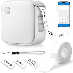 OnlyU Palm-Sized Bluetooth Wireless Label mini Printer|Connect(iOS ...