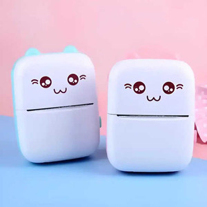 EVAAENTERPRISES Trendy Mini Printer for Kids (Bluetooth Thermal Receipt ...