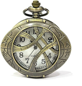 Mubco Antique Style Doctor Strange Eye Of Agamotto Quartz Pocket Watch ...