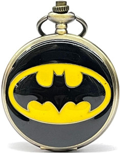 Mubco Batman Design Antique Quartz Pocket Watch Keychain | Collectable ...