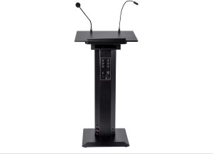 TECHCART Audio Podium Lectern Lecture Stand with Built-n Reading Light ...