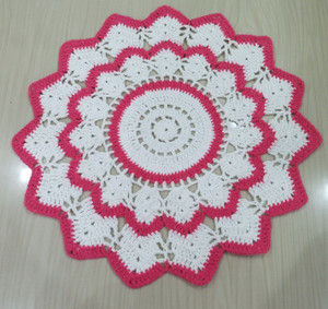 fairy craft n' creation Handmade woolen thalposh/rumal(16inch/41cm ...