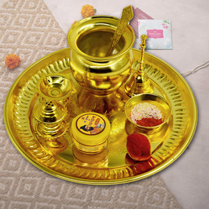 ME&YOU Pooja Thali/Aarti Thali set for several occasions-Diwali,Durga ...
