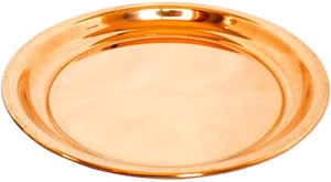 Tannu Craft Small Copper/Tamba Pooja Plate Copper Price in India - Buy ...