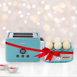 The Better Home by Fumato Breakfast Combo: Toaster & Egg Maker | Color ...