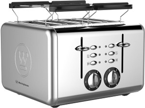 Westinghouse WKTTCB807SS, 4 Slice Toaster, Self-Centering Slots ...