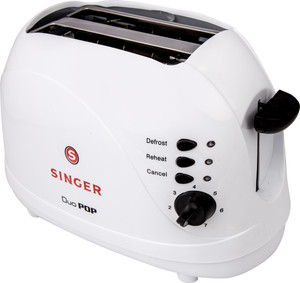 SINGER DUO POP(SPT 702 DWT) 700 W Pop Up Toaster Price in India - Buy ...