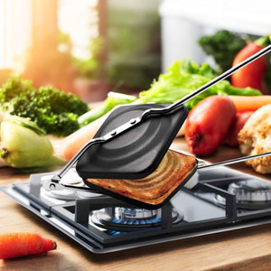 Zen Premium Non-Stick Aluminium Grill Sandwich Toaster/Sandwich Maker ...