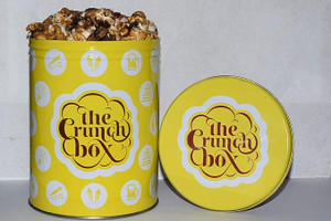 THE CRUNCH BOX Triple Chocolate Drizzle Milk, White & Dark Chocolate ...