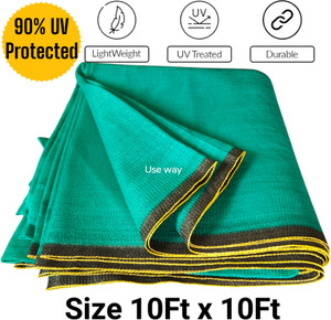 Use way Green Shade Net(10ftx10ft),Sunlight Block Multipurpose For ...