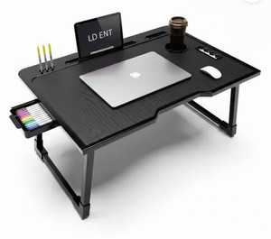 LDENTERPRISE Wood Portable Laptop Table Price in India - Buy ...