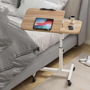 Cisily Rotating Laptop Desk for Home and Office, Movable Bedside Table ...