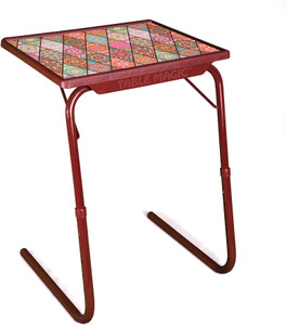 TABLE MAGIC Multipurpose Mandala Brown Regular Laptop Table Plastic ...
