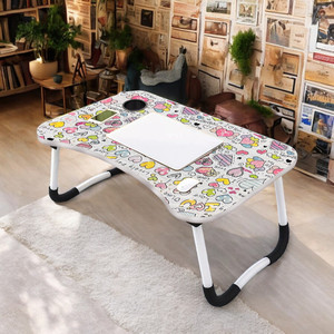 MEZIRE Study Table for Students Study Foldable Table Portable ...