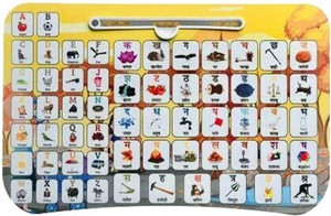 HASMUN Foldable Laptop ABCD Wooden Study Table Solid Wood Study Table ...