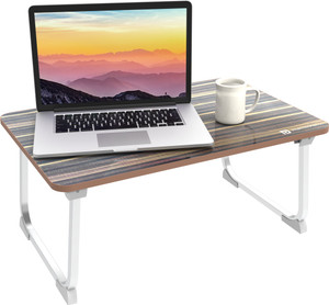 Portronics My Buddy J Foldable Wood Portable Laptop Table Price in ...