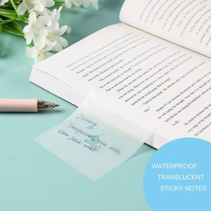 Flipkart.com | greencom 50 Pcs Transparent Sticky Notes Self-Stick Note ...
