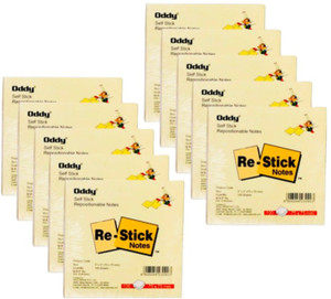 Flipkart.com | Oddy CREAM COLOR STICKY PADS/ Size - 3"X3" 100 Sheets ...