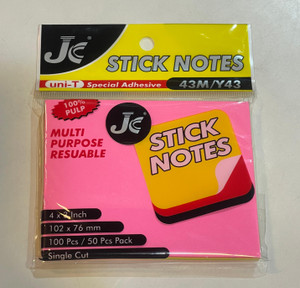 Flipkart.com | Postit Self stick note 100 Sheets stick note, 5 Colors