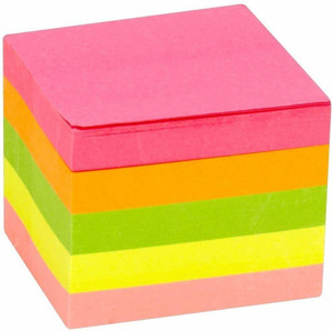 Flipkart.com | Excel Multicolor 100 Sheets Note Memo Pad 400 Sheets, 5 ...