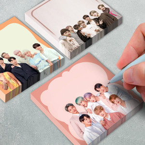 Flipkart.com | Niki Enterprises BTS Cute 03 Memo (Note) Pad ( Set of 3 ...