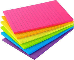 Flipkart.com | Maxjet Fluorescent Paper Self Adhesive Sticky Notes 100 ...