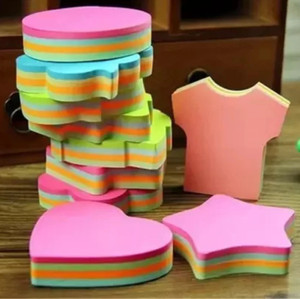 Flipkart.com | champcool Shape Sticky Notes 400 Sheets in 4 different ...