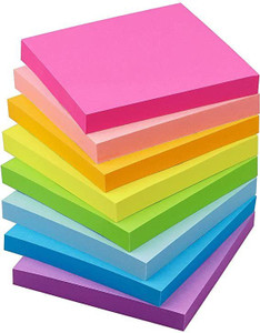 Flipkart.com | OFIX Sticky Notes 400 Sheet (Multicolor) 80 Sheets ...