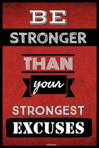 Be Stonger than you Motivational Poster/ Wall Poster/ Poster for Home ...