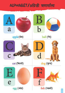 Abcd alphabet chart Poster Multicolor Photo Paper Print Poster ...