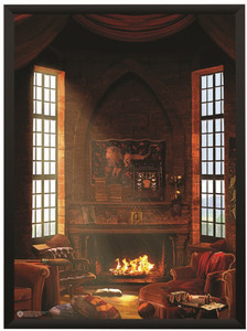 Harry Potter Gryffindor Common Room Wall Poster With Frame A3 Size ...