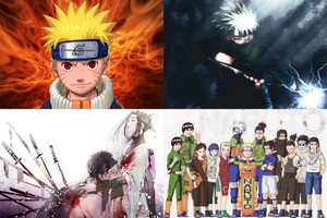 Naruto 4 Poster Combo|Naruto Uzumaki,Sasuke Uchiha,Kakashi Hatake ...